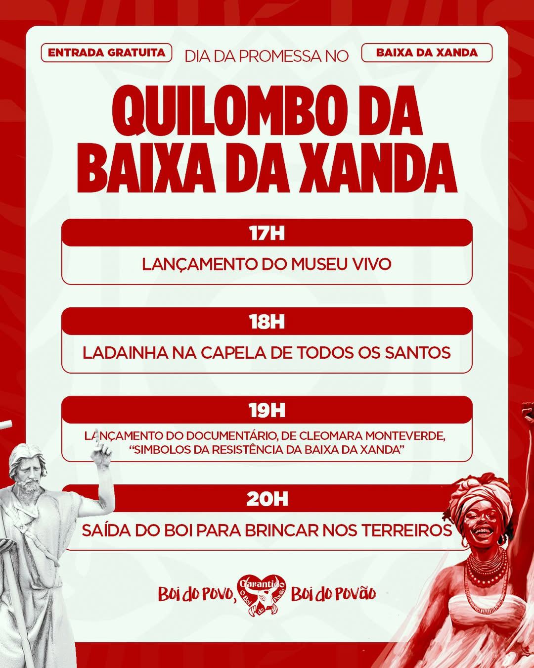 Boi Garantido honra a promessa a São João Batista com fé, tradição e ...